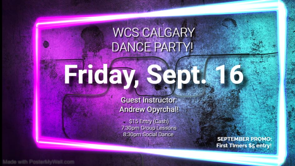 WCS CALGARY DANCE PARTY! | WCS Calgary