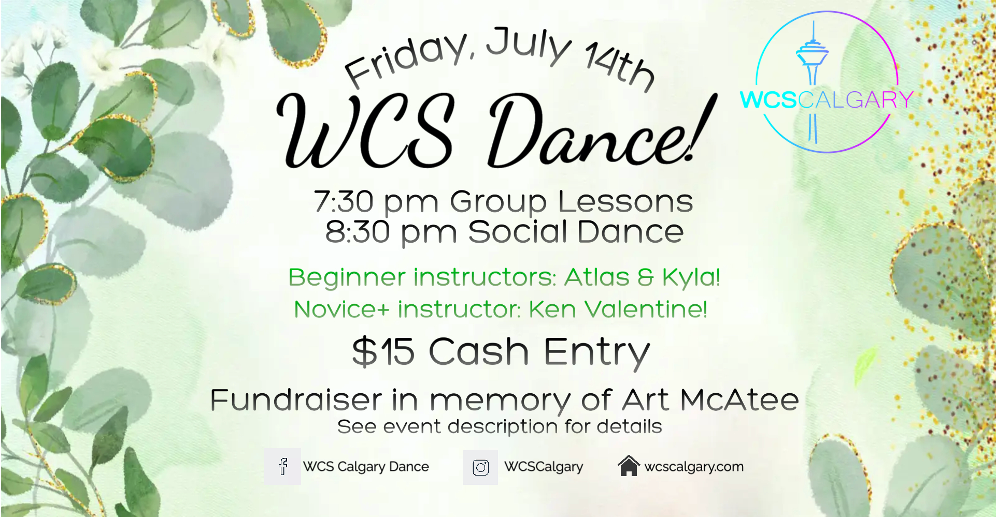 West Coast Swing Dance & Fundraiser! | WCS Calgary